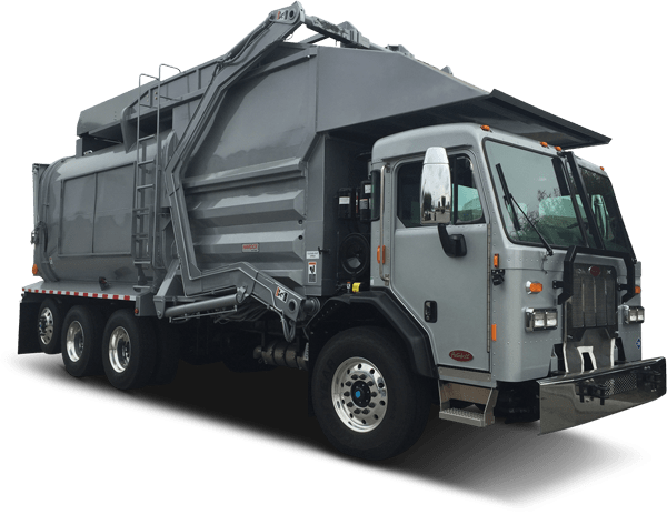Front End Loader Garbage Trucks, Front Load Refuse Trucks | Amrep